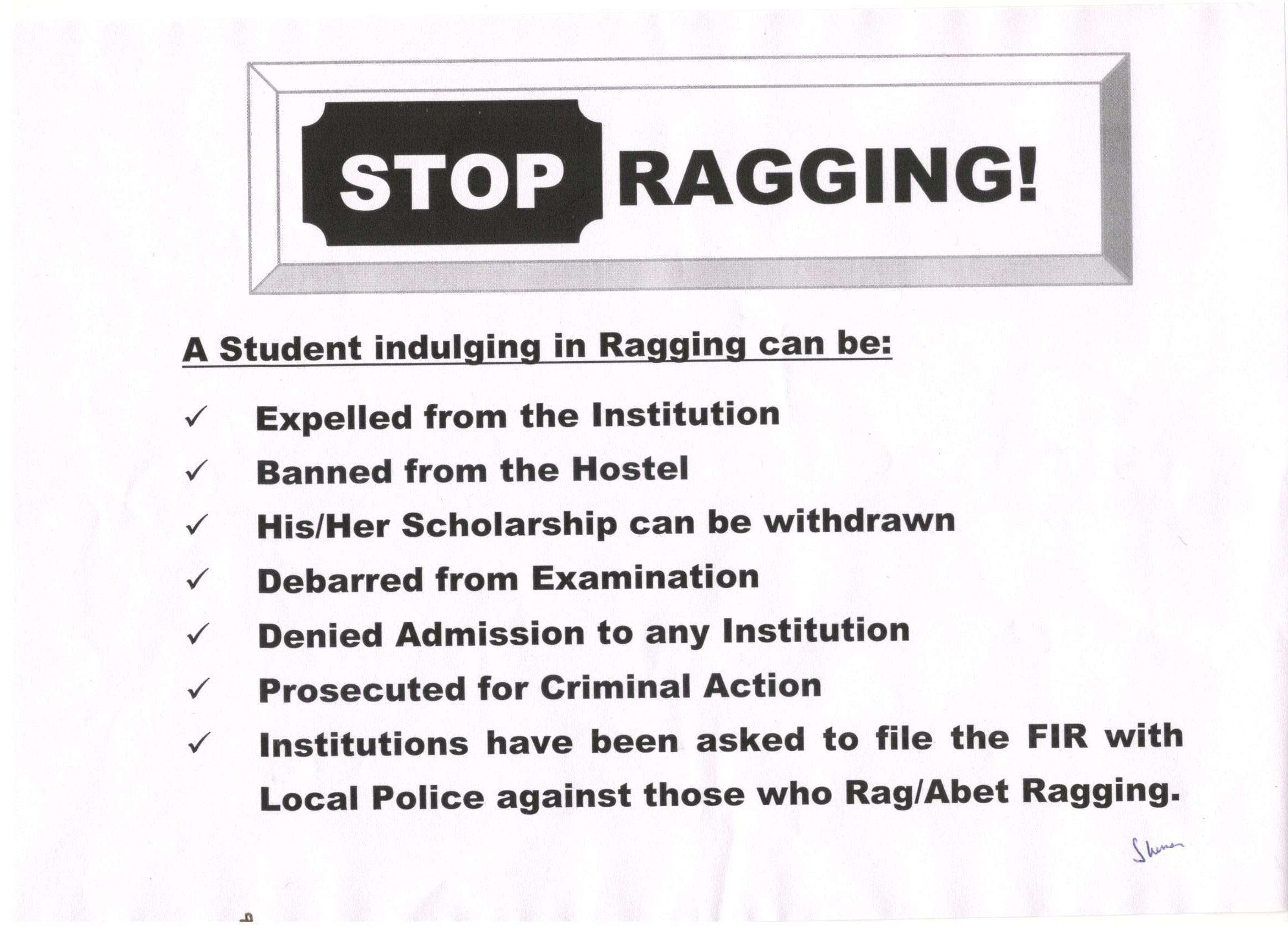 Patna Medical College Patna (PMC || PMCH) ::: Anti_Ragging
